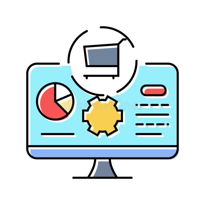 Management Software Technical Sales Engineer Color Icon Vector ...