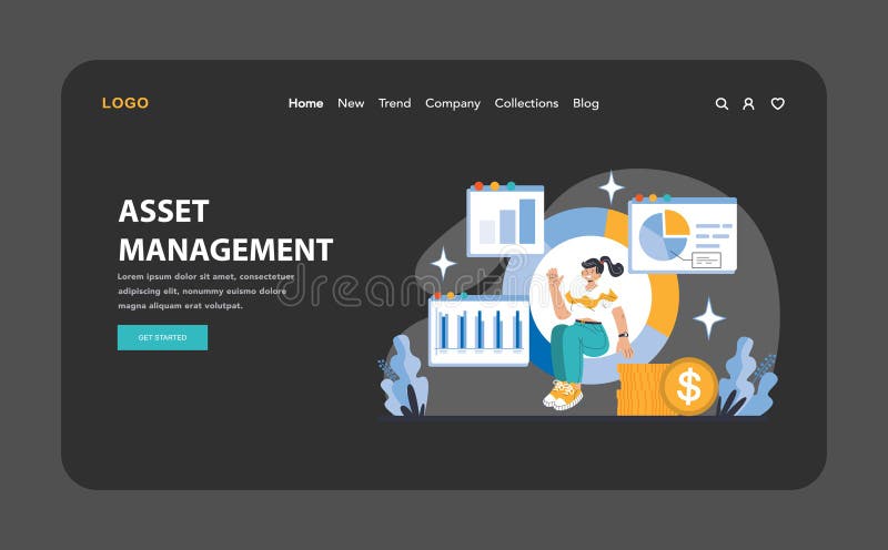 Management and Support Concept. Flat Vector Illustration. Stock Vector ...