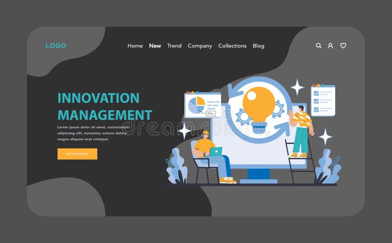 Management and Support Concept. Flat Stock Vector - Illustration of ...