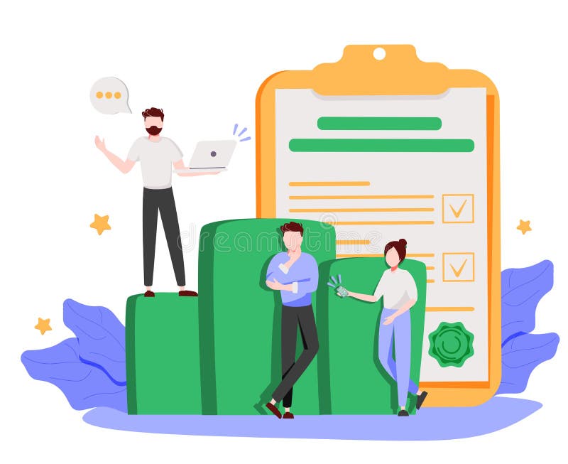 Management System Abstract Concept Vector Illustration. Business ...