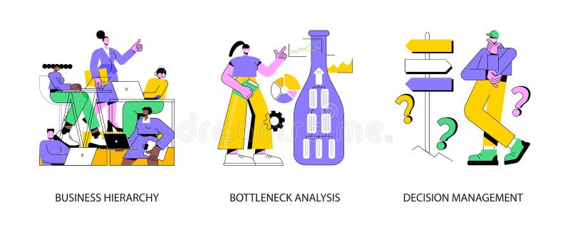 Management System Abstract Concept Vector Illustrations. Stock Vector ...