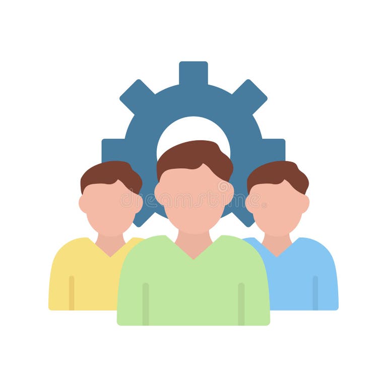 Management Team Icon Vector Image. Stock Vector - Illustration of icon ...