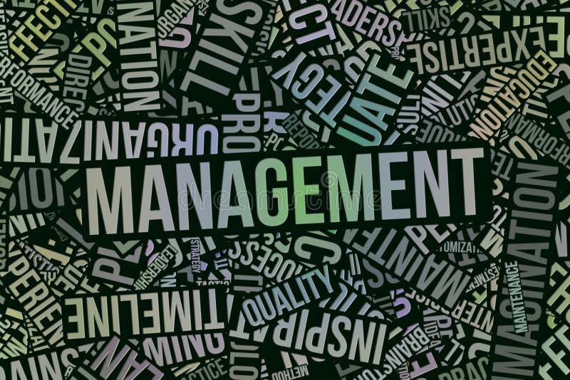 Management, for Texture or Background. Stock Illustration ...