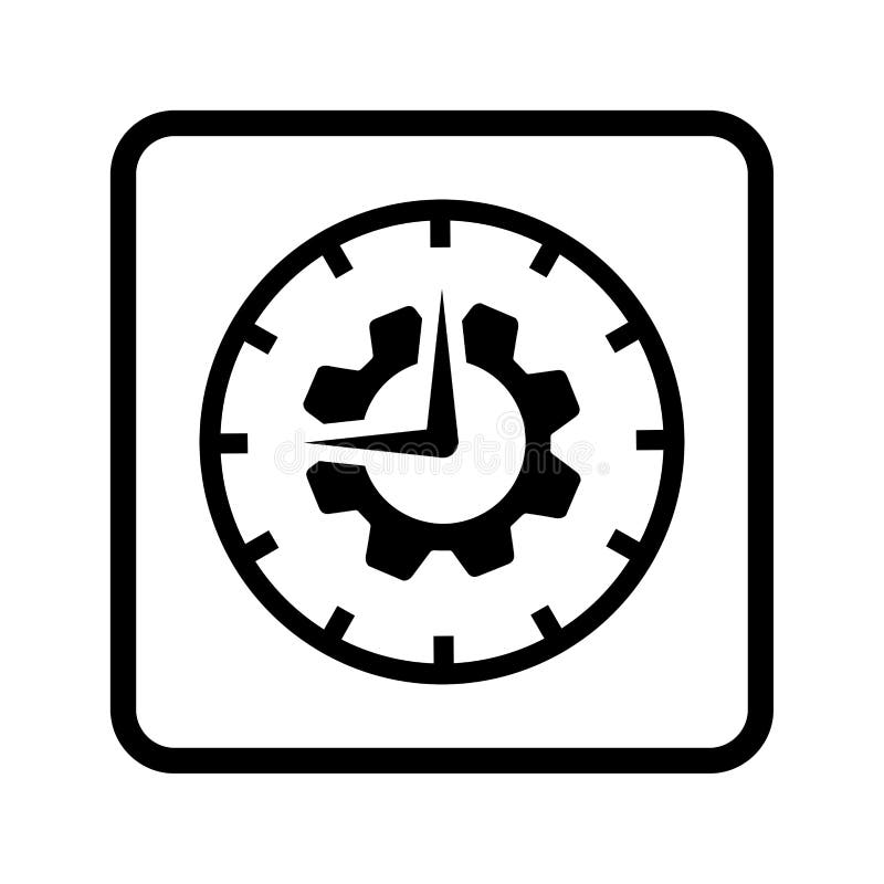 Management time icon stock vector. Illustration of hourglass - 84108008