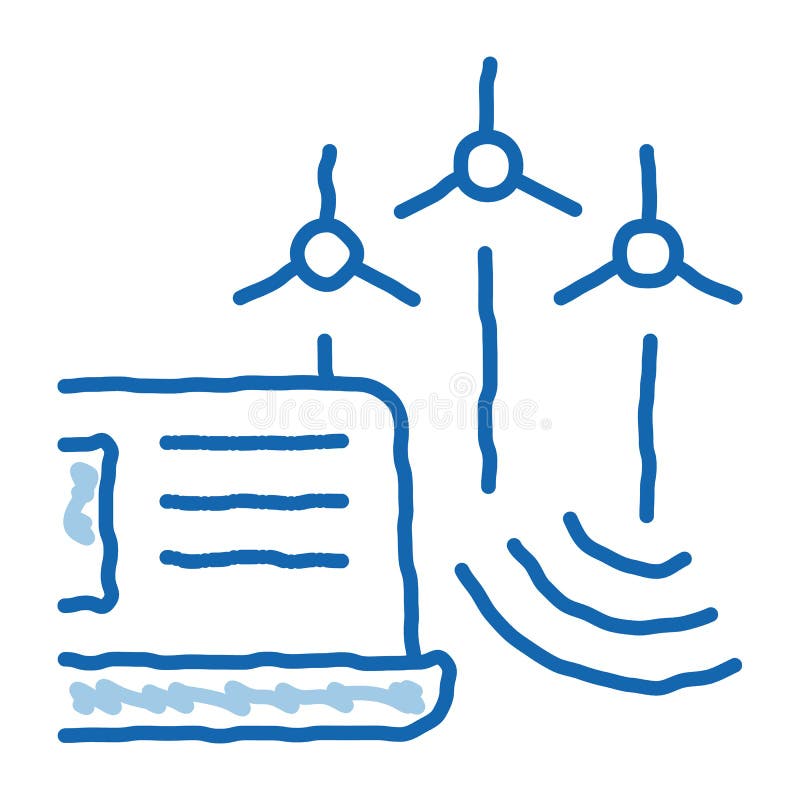 Wind Turbine Doodle Stock Illustrations – 366 Wind Turbine Doodle Stock ...