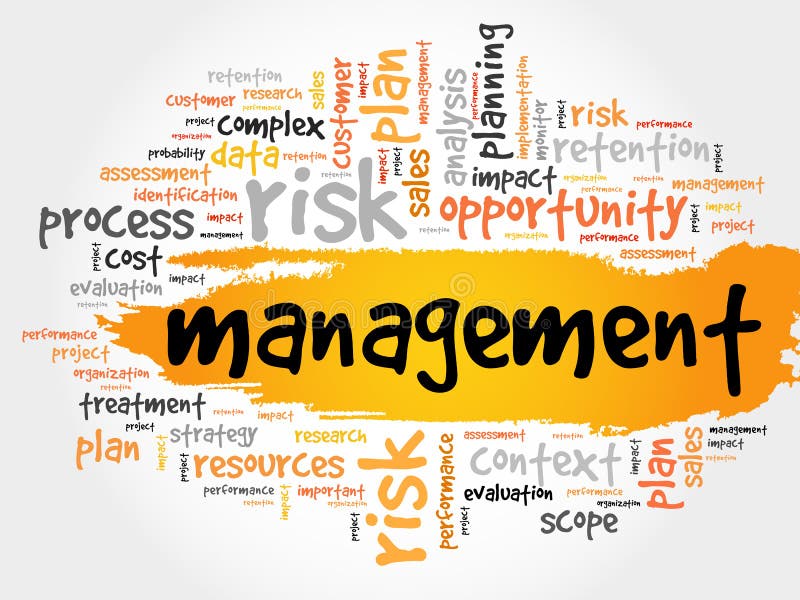 MANAGEMENT word cloud stock illustration. Illustration of process ...