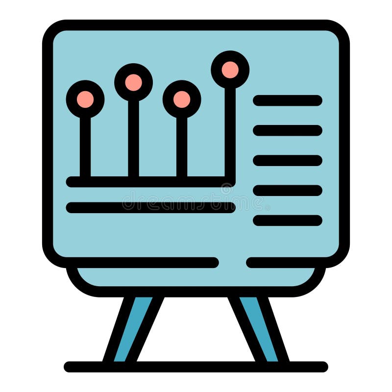 Manager Banner Icon Vector Flat Stock Illustration - Illustration of ...