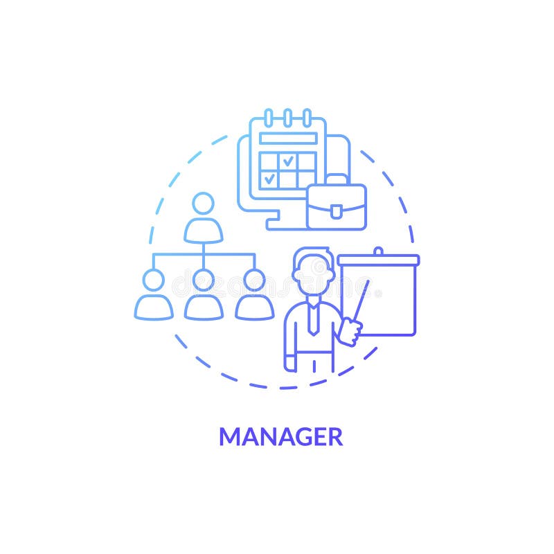 General Manager Icon Stock Illustrations – 1,078 General Manager Icon ...
