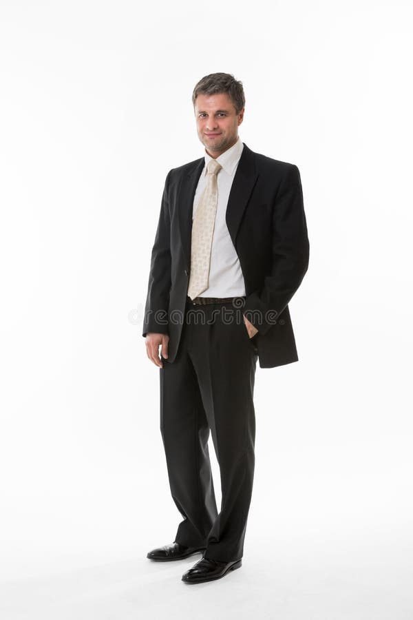 Manager in business suit. stock image. Image of businessman - 55692879