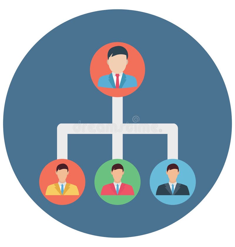 Manager Color Isolated Vector Icon that Can Be Easily Edit or Modified ...