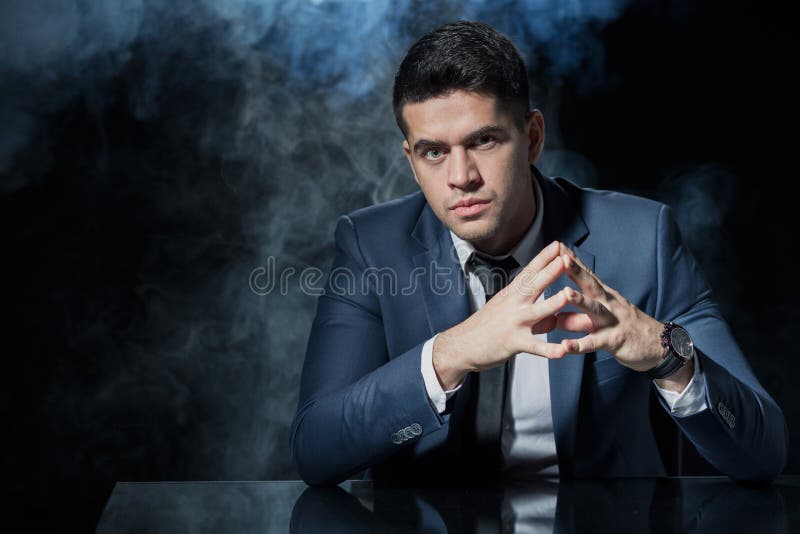 Confident Man Hand Holding Resume Paper during Job Interview. Fervent ...