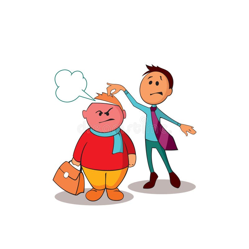 Manager Consultant Trying To Defuse the Situation and Calm the Angry ... Manager Consultant Trying To Defuse the Situation and Calm the Angry ...