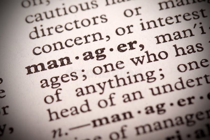 Manager Definition stock photo. Image of confidence, teamwork - 39552062