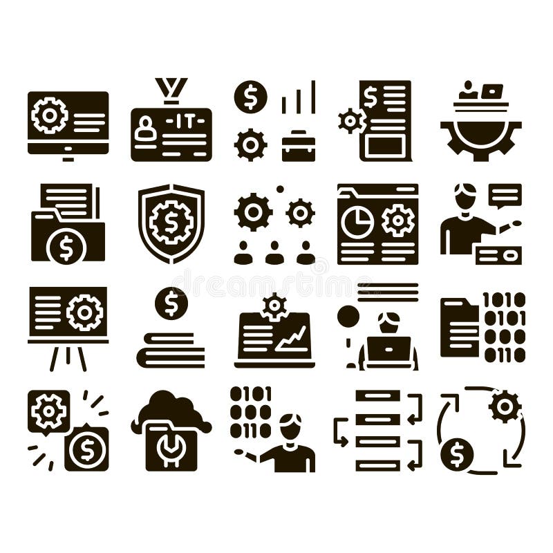Programming Pictograms Stock Illustrations – 1,731 Programming ...