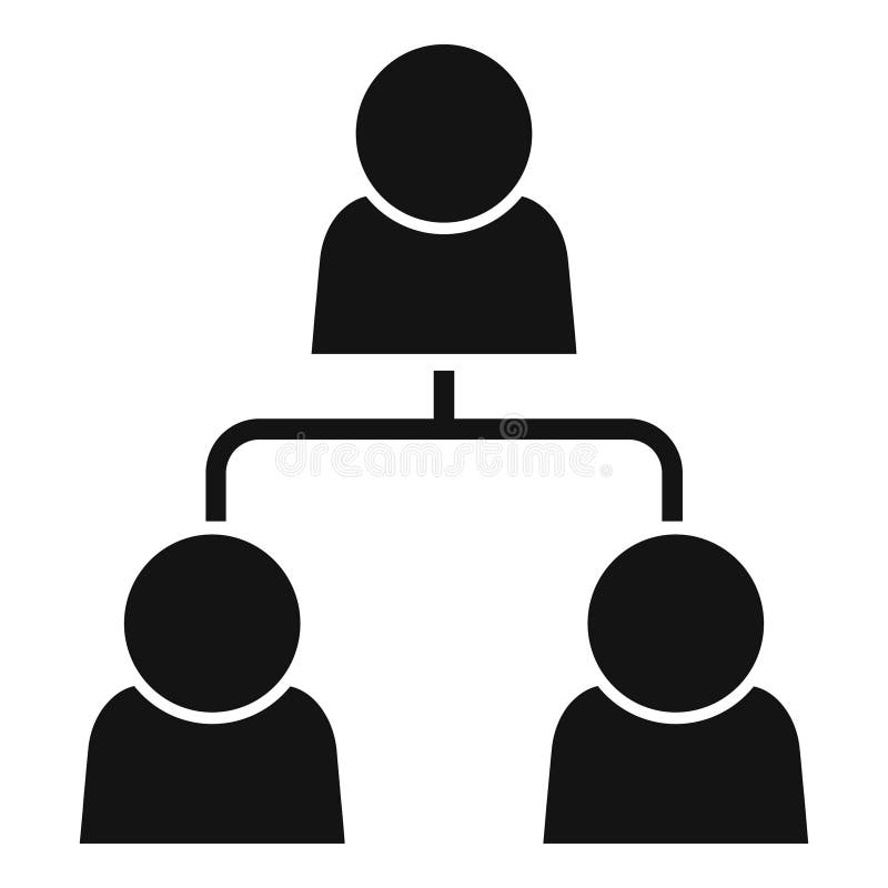 Manager Distributing Work To Employees Using Scheme Stock Illustration ...