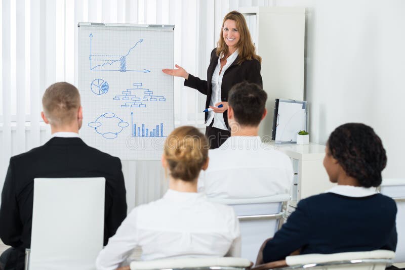 Explaining Business Instructions Stock Photo - Image of interaction ...