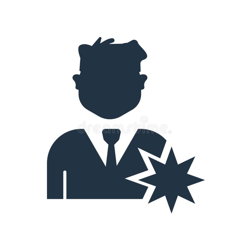 Manager Icon Vector Isolated on White Background, Manager Sign Stock ...