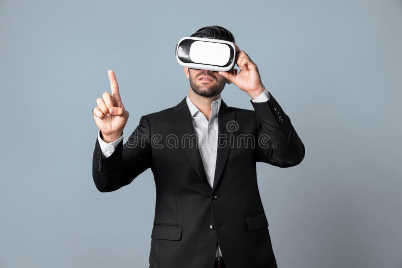 Manager Looking at Data Analysis while Analyzing and Pointing Data ...