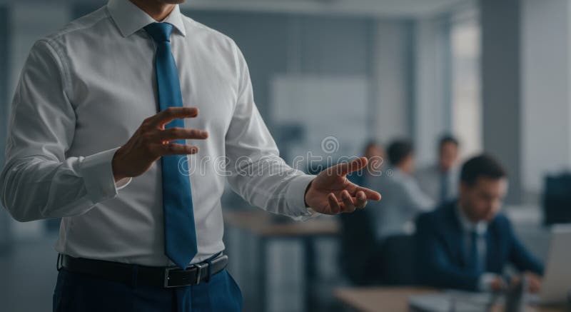 Ceo Manager Hands in Shirt Explaining Something in Office Explaining ...