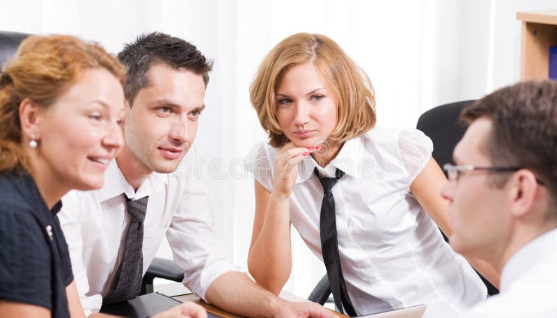 Intimidation stock photo. Image of problem, necktie, consultant - 16717098