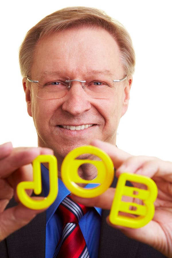 Manager showing a job stock photo. Image of people, elderly - 15518546