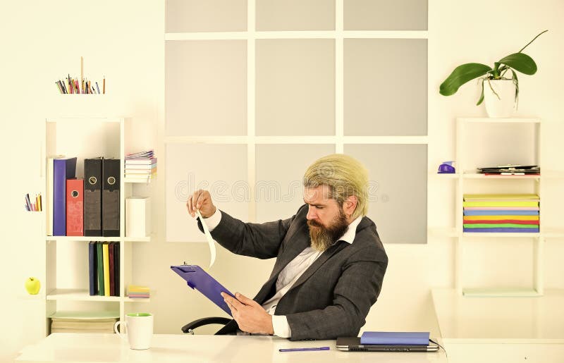 Manager Solving Business Problems. Businessman in Charge Successful ...