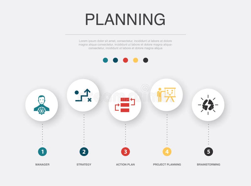 Manager, Strategy, Action Plan, Project Stock Vector - Illustration of ...