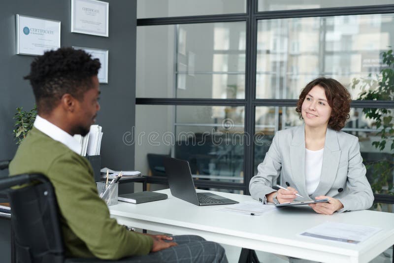 Disability Job Interview Stock Photos - Free & Royalty-Free Stock ...