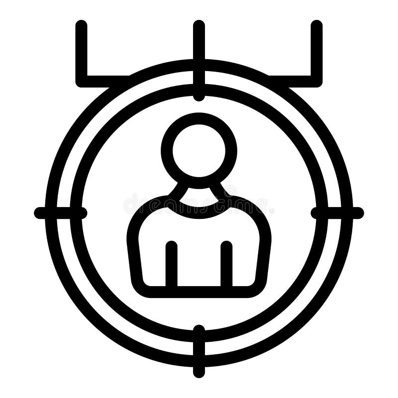 Manager target stock vector. Illustration of business - 41286097