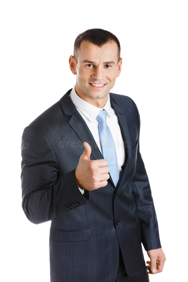 Manager thumbs up stock image. Image of portrait, person - 29104399
