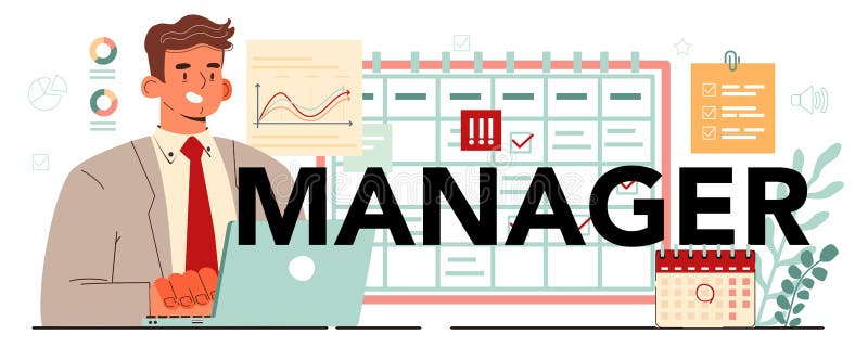 Leadership Typographic Header. Successful Strategy, Motivation Stock ...