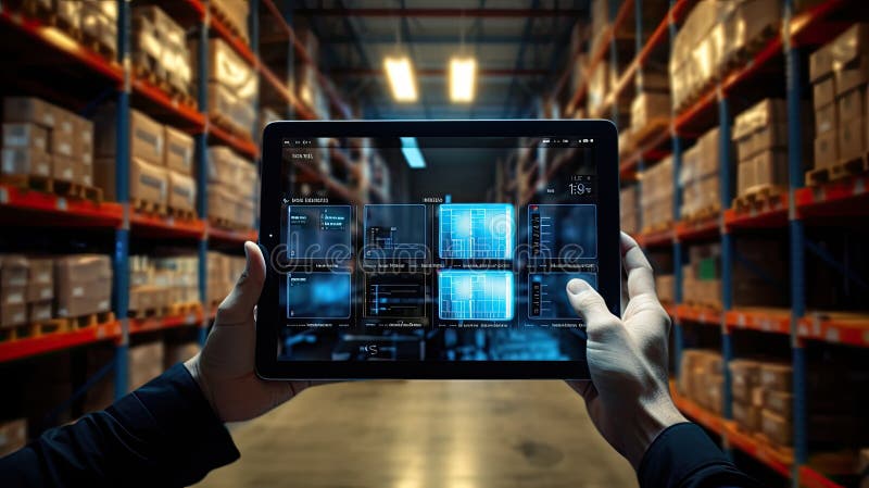 Warehouse Software Management Dashboard Stock Illustrations – 705 ...