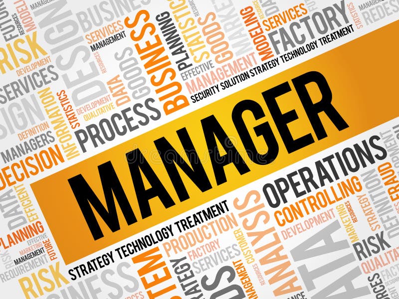 Project Manager Word Cloud Stock Illustrations – 751 Project Manager ...