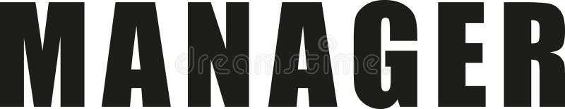 Manager word cloud stock illustration. Illustration of empower - 206299579