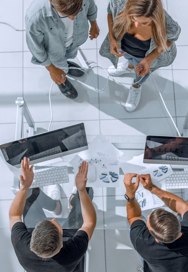 Managers Ask Questions To Employees Stock Image - Image of manager ...