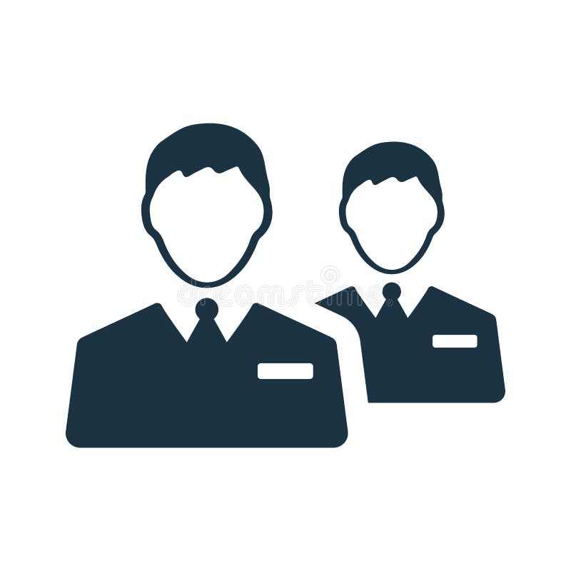 Managers, People Icon. Simple Editable Vector Design Isolated on a ...