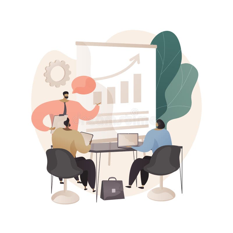 Employee Skills Training Abstract Concept Vector Illustrations. Stock ...