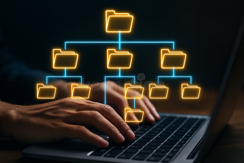 Data Structure and File Management Concept on Laptop for Efficient Database Organization System ...