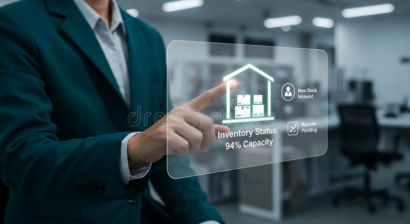 Managing Inventory Online with a Digital Touchscreen Interface in ...