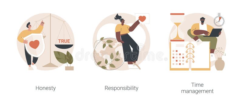 Managing Position Abstract Concept Vector Illustrations. Stock Vector ...