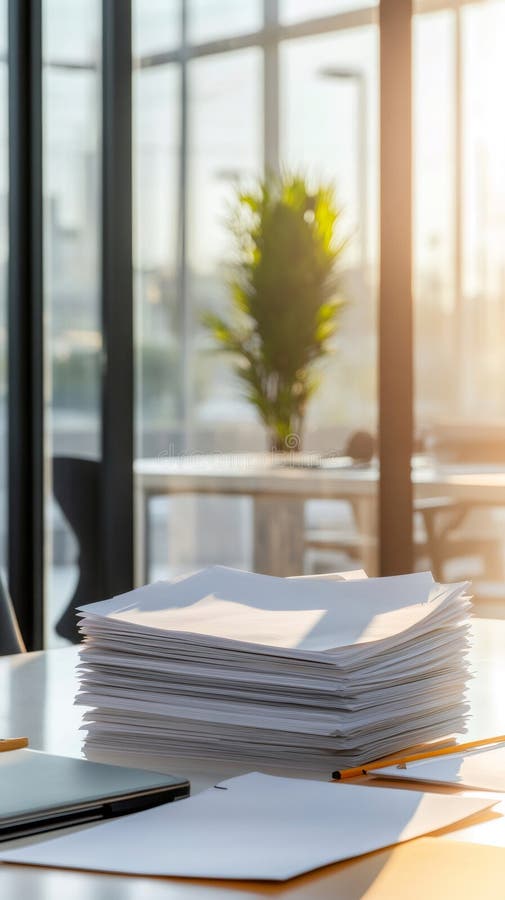 Managing Stress and Deadlines in a Busy Office Stock Photo - Image of ...