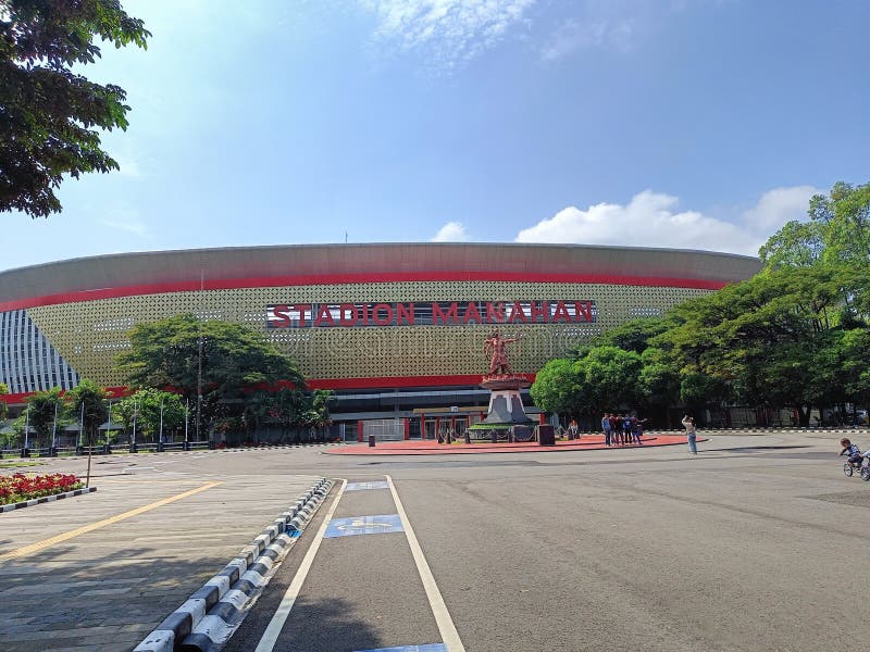 Manahan Stadium after the Rain (Solo, Central Java, Indonesia-May 15 ...