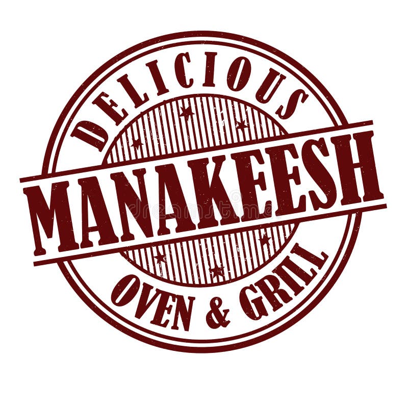 Manakish Stock Illustrations – 23 Manakish Stock Illustrations, Vectors ...