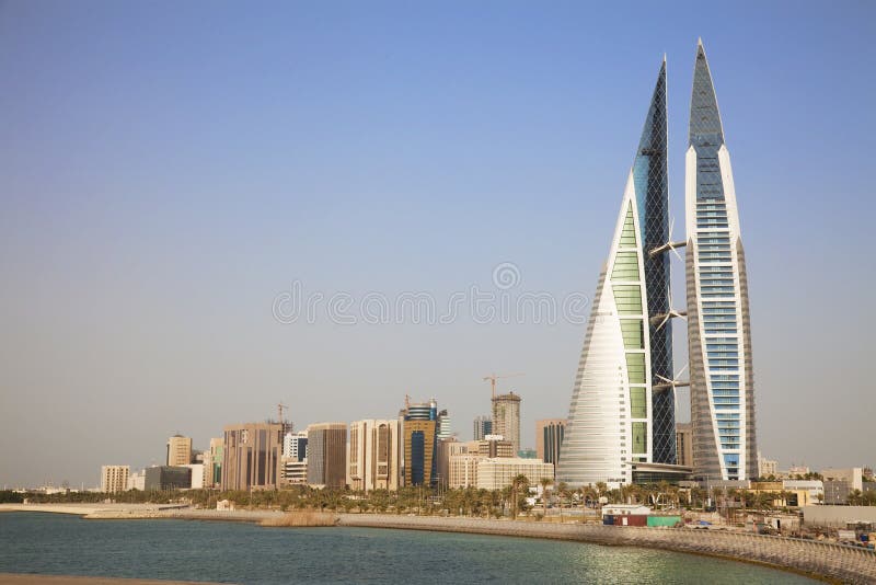 Manama, Bahrain editorial stock photo. Image of multi - 14580158