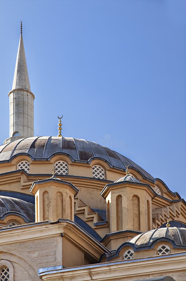 Manavgat-Moschee Die Türkei Stockbild - Bild von islam, blau: 77487961