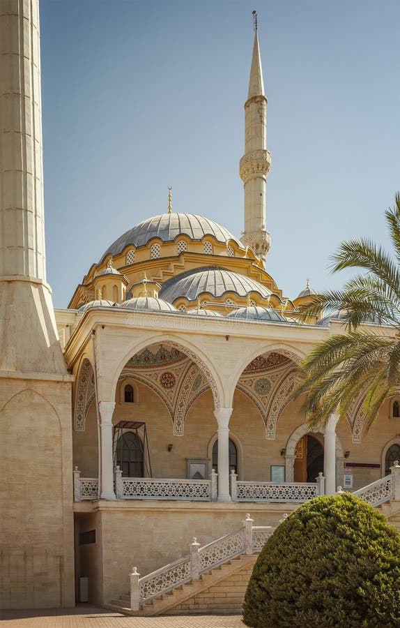 Manavgat Mosque Interior 02 Stock Image - Image of pattern, islamic ...