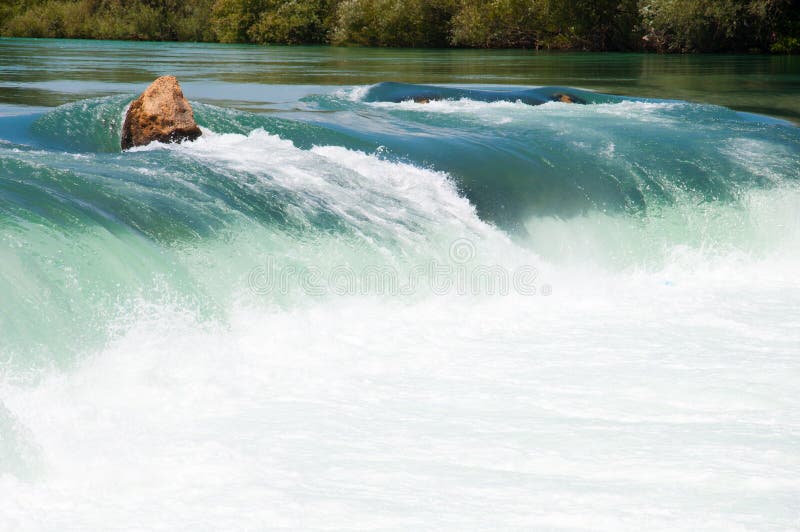 Waterfall, Turkey stock photo. Image of cityscape, blue - 20067230