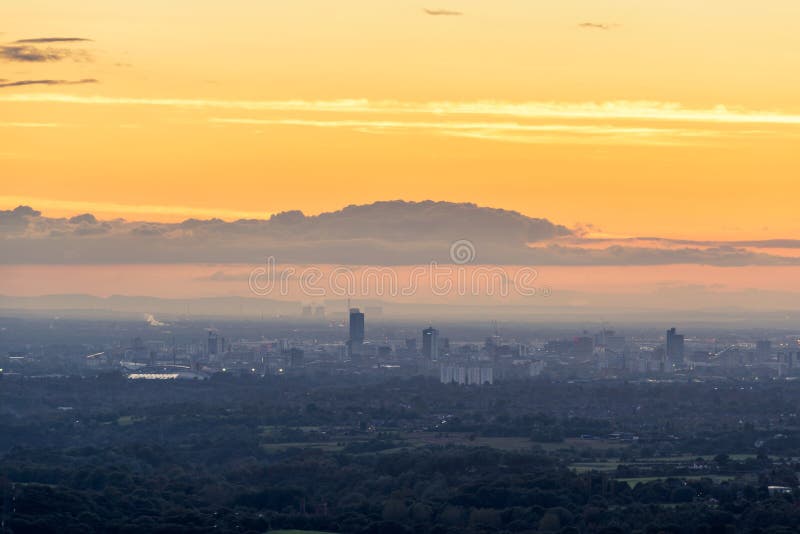 Manchester Skyline UK stock image. Image of travel, england - 93608965