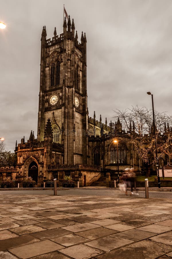 Manchester Cathedral B editorial photo. Image of north - 62535816
