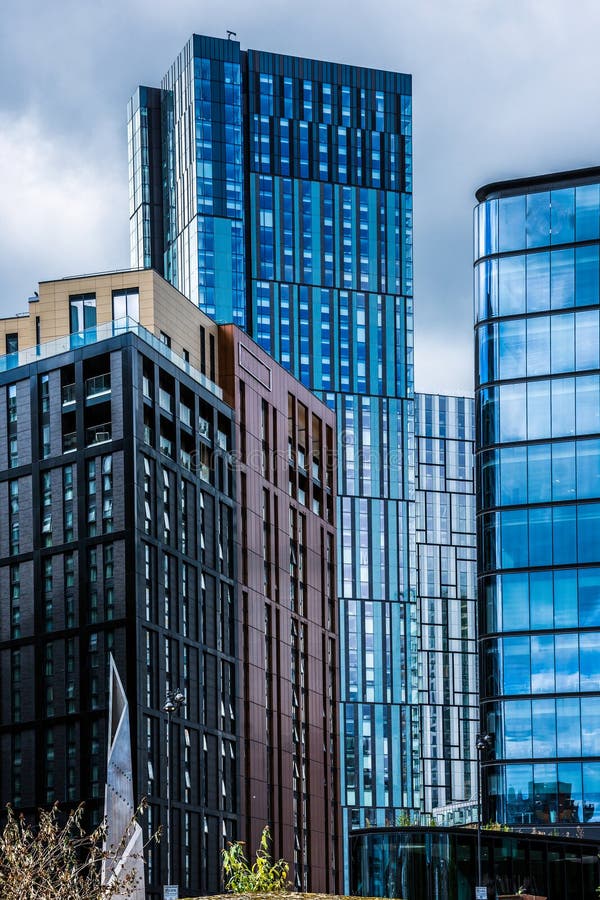 Manchester, Greater Manchester, England Stock Image - Image of building ...
